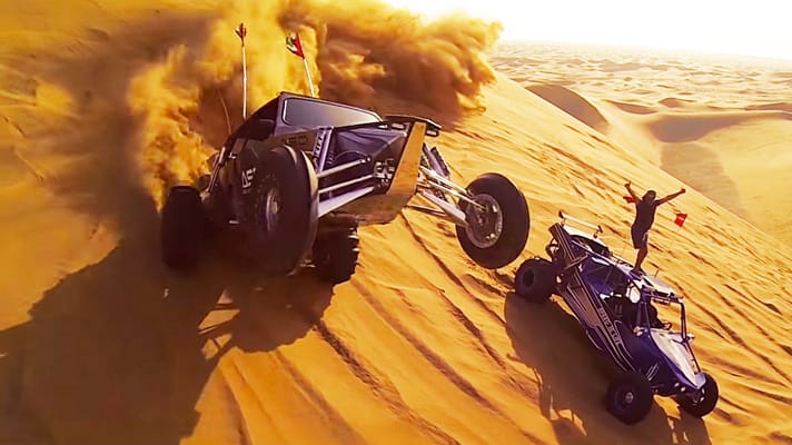 Video: 800bhp buggies destroy Dubai's dunes | Top Gear