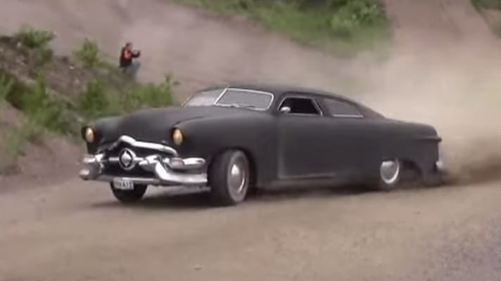 Watch a 1950s hot rod go rallying | Top Gear
