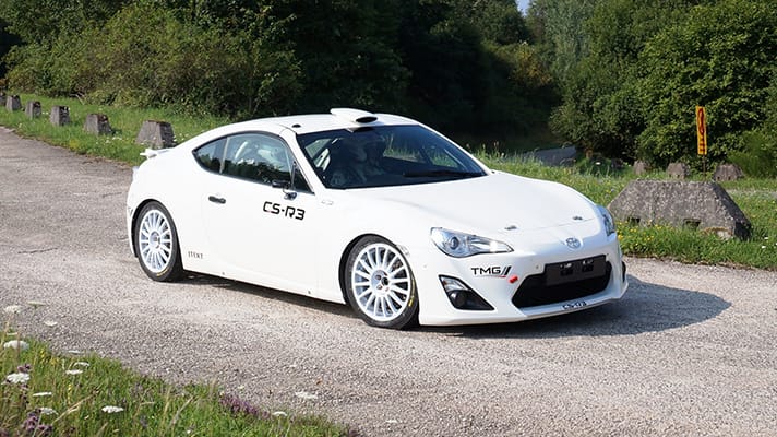 The GT86 rally car is here | Top Gear