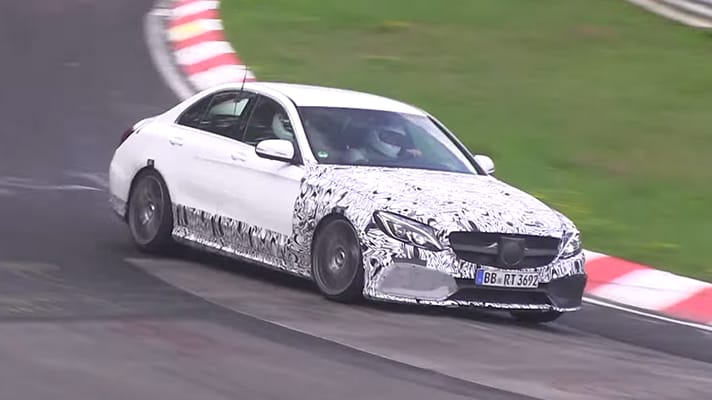 New Merc C63 AMG: is this you? | Top Gear