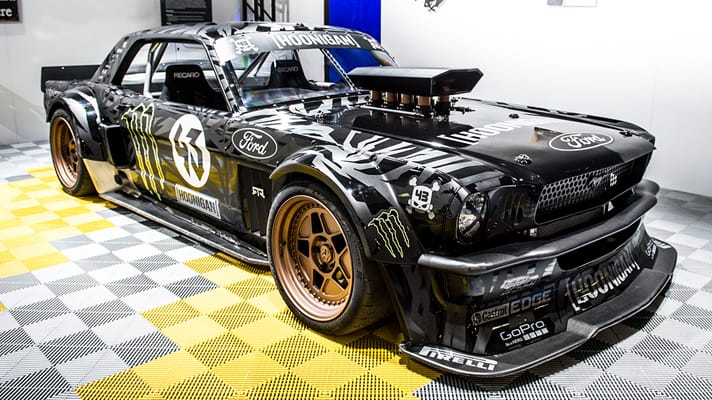 Ken Block reveals 845bhp 4WD Mustang | Top Gear