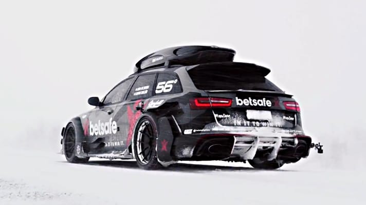 Video: 1000bhp RS6 on the snow | Top Gear