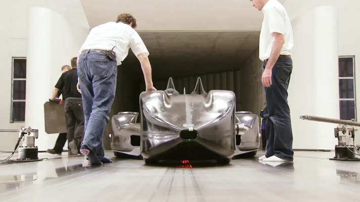 Video: DeltaWing in the wind tunnel | Top Gear