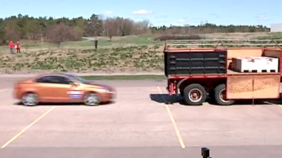 Volvo S60 safety crash video | Top Gear