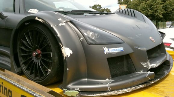 Adrian Sutil crashes Gumpert at the ‘Ring | Top Gear