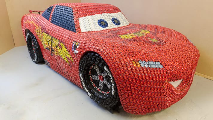 Lightning Mcqueen Top View