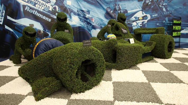 F1 garden wins Chelsea Flower Show | Top Gear