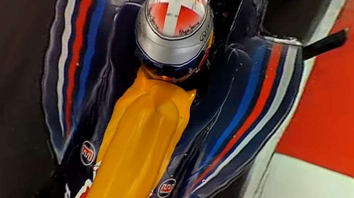 Amazing 360-degree F1 video | Top Gear