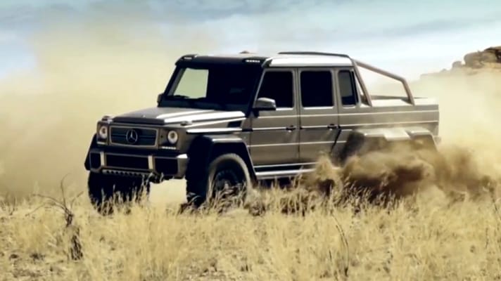 Watch the G 63 6x6 destroy the desert | Top Gear