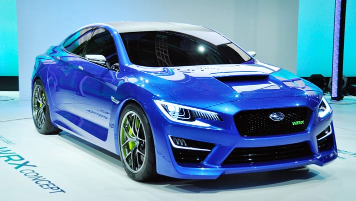 Subaru reveals WRX concept | Top Gear