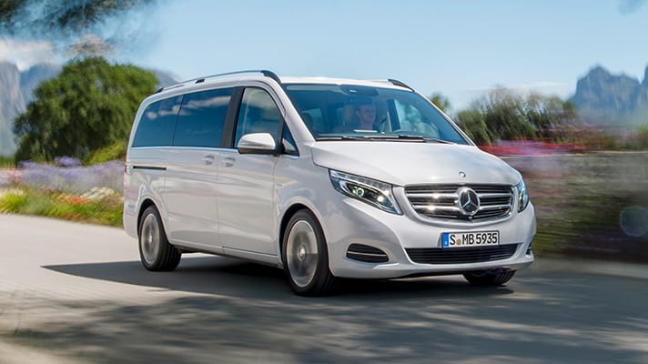 Mercedes reveals the new V-Class | Top Gear