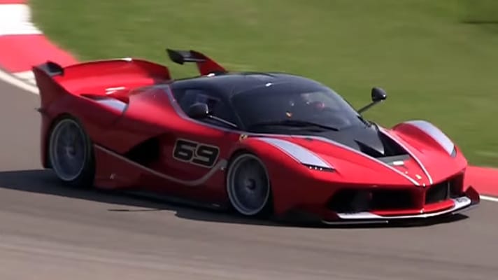 Video: four 1036bhp LaFerrari FXXKs race round Imola | Top Gear