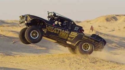 Watch an old pick-up truck destroy the desert | Top Gear