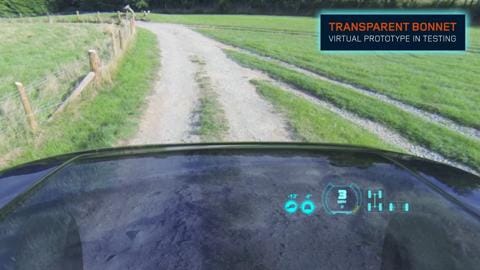 TopGear.com: Land Rover Discovery Concept transparent bonnet | Top Gear