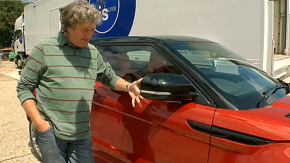 James on the Range Rover Evoque, behind-the-scenes (series 17, episode ...