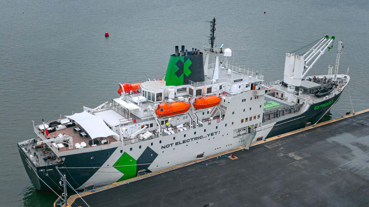 Join us for an exclusive tour of the Extreme E ship | Top Gear