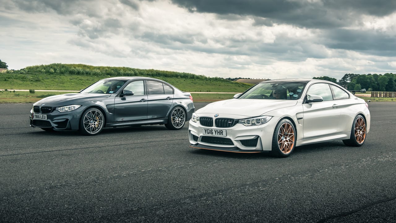 Top Gear drag races: BMW M3 vs BMW M4 GTS | Top Gear